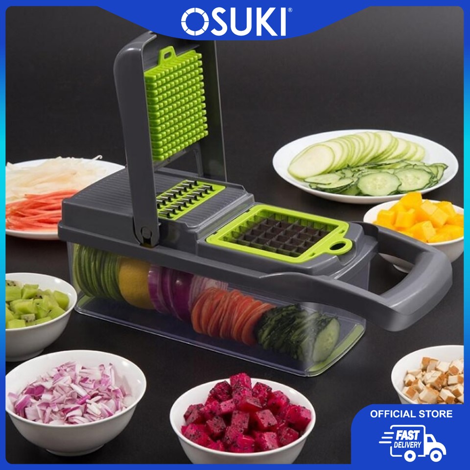 OSUKI Vegetable Cutter Set (12 In 1)